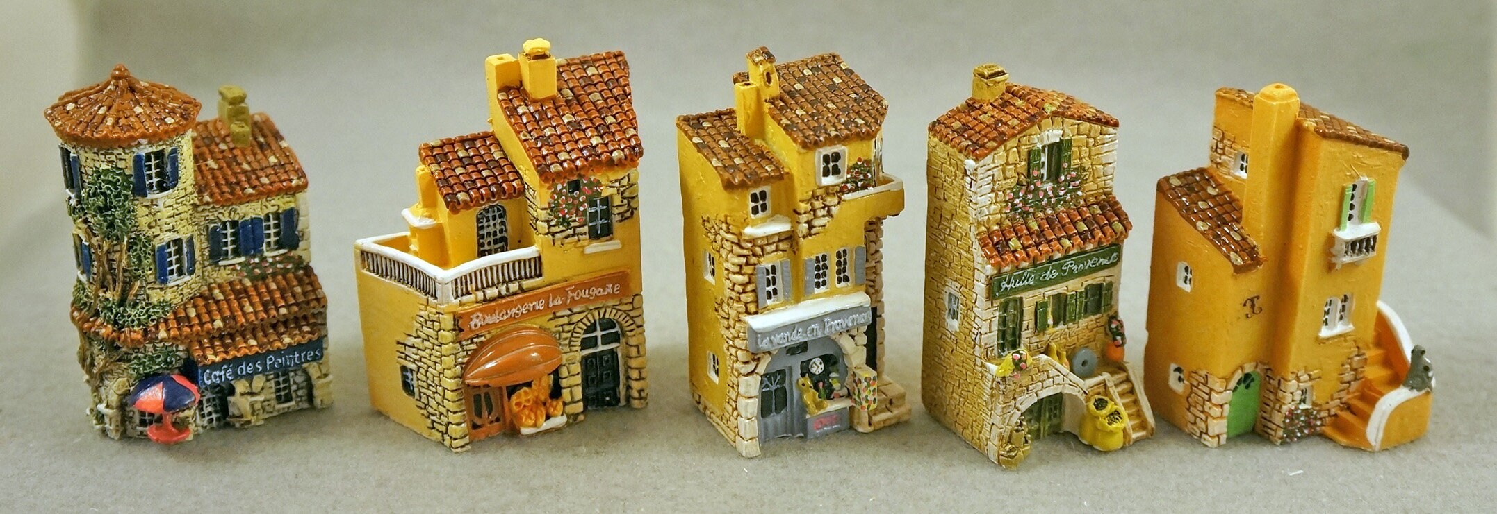 2 1/4 High J Carlton by Dominique Gault French Provence Building Set of ...