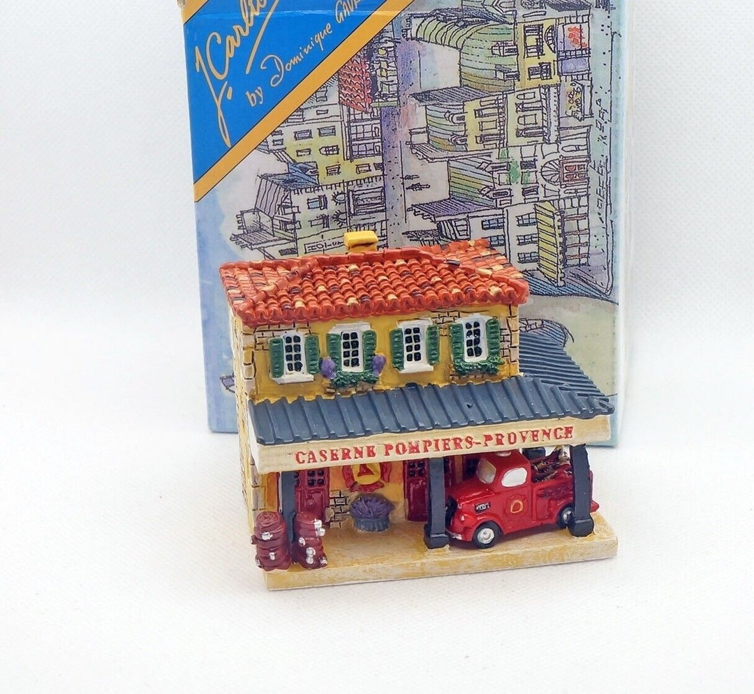 J Carlton by Gault Amazing French Miniature Provence Building Fire ...