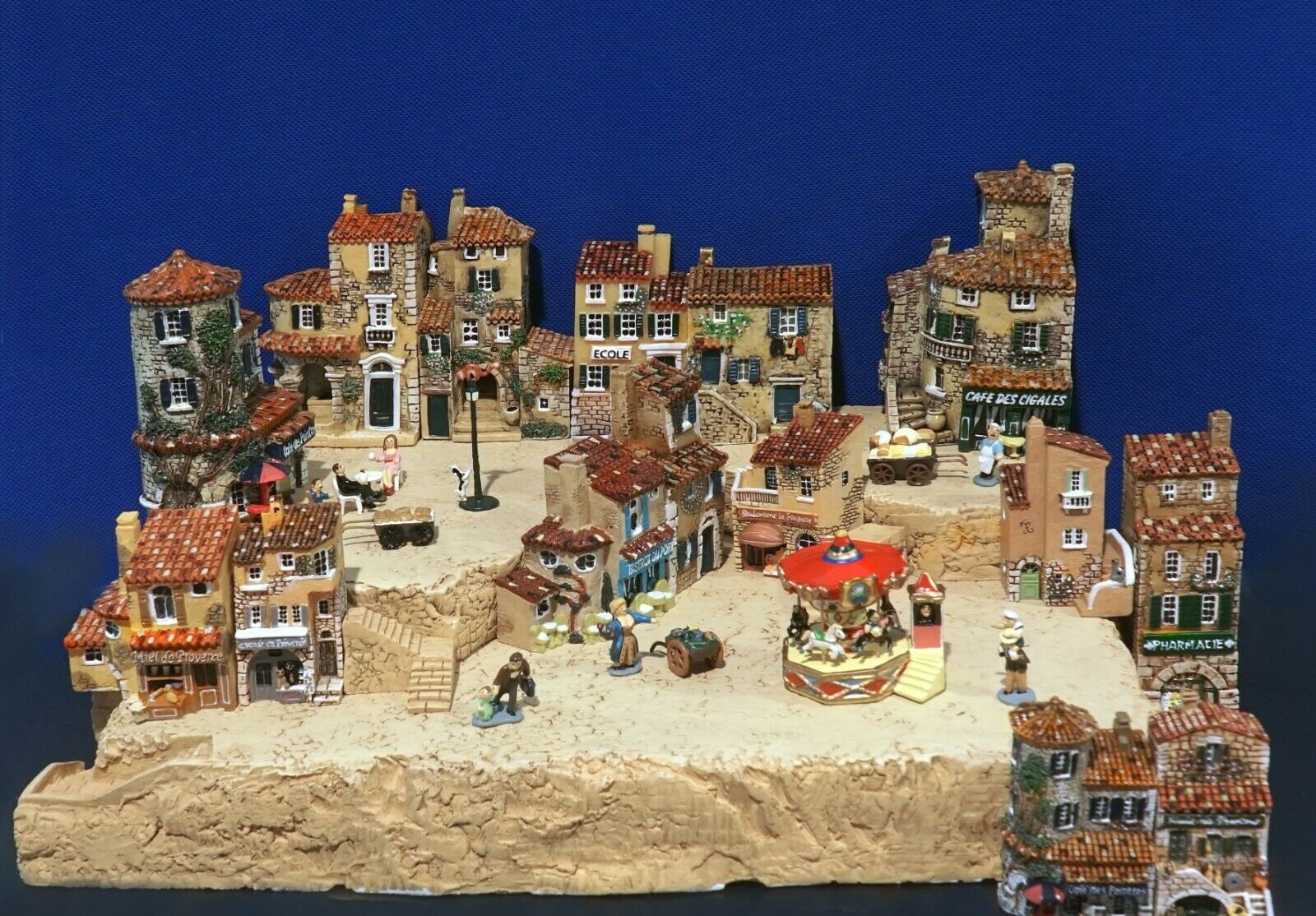 J Carlton Gault French Miniature Provence Building La Maison Au Porche ...