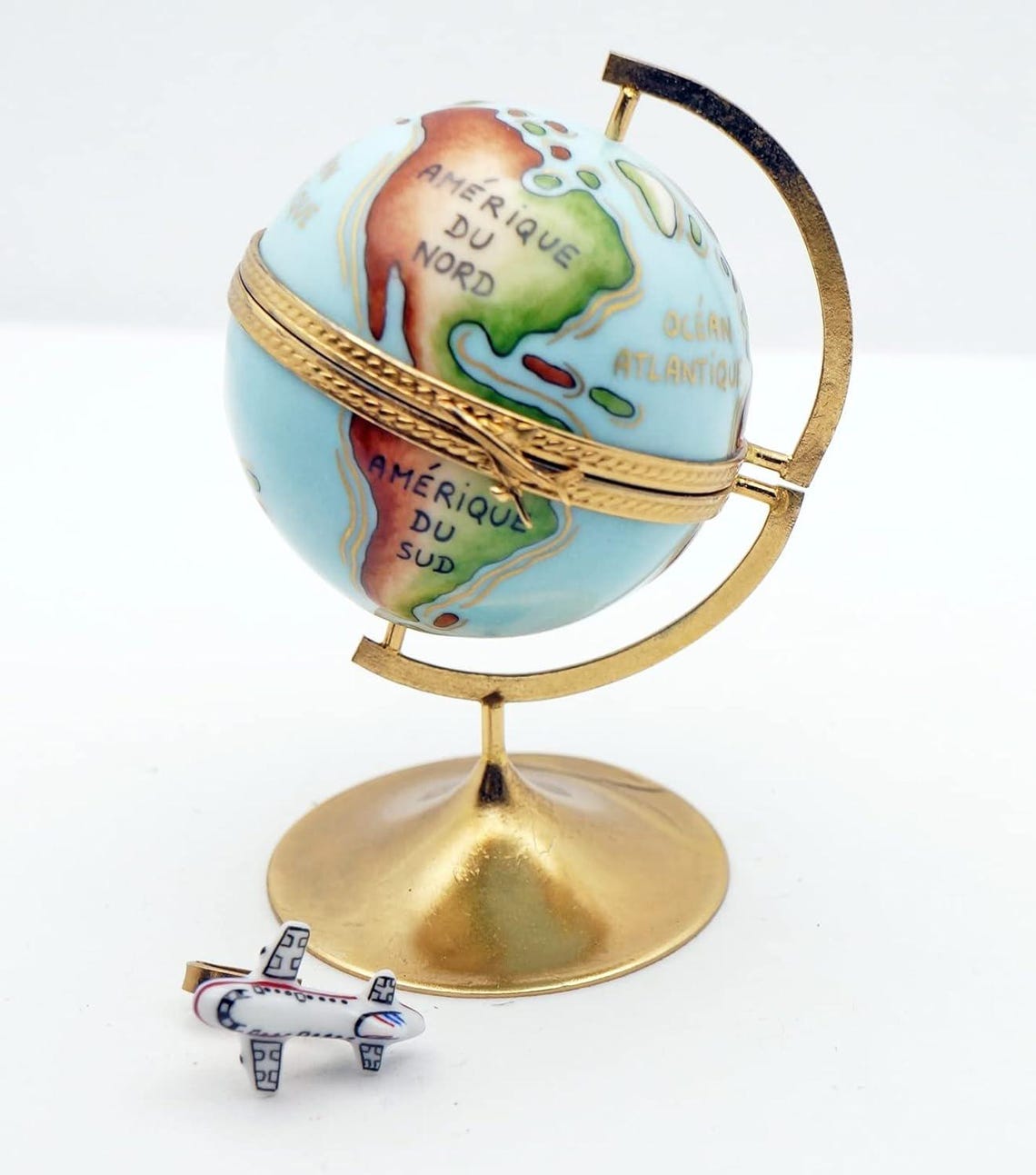 Amazing Globe With Detailed World Map and a Miniature Removable ...