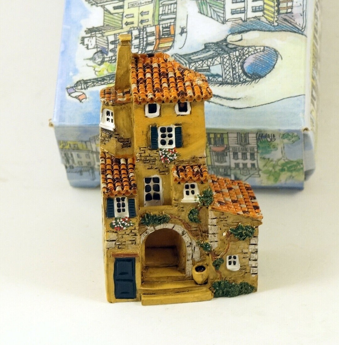 J Carlton Gault French Miniature Provence Building La Maison Au Porche ...