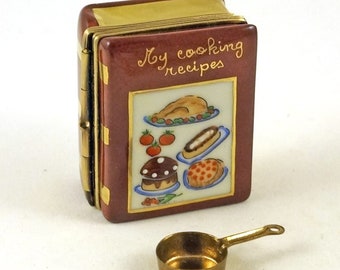 Porcelain Recipe Box - Etsy