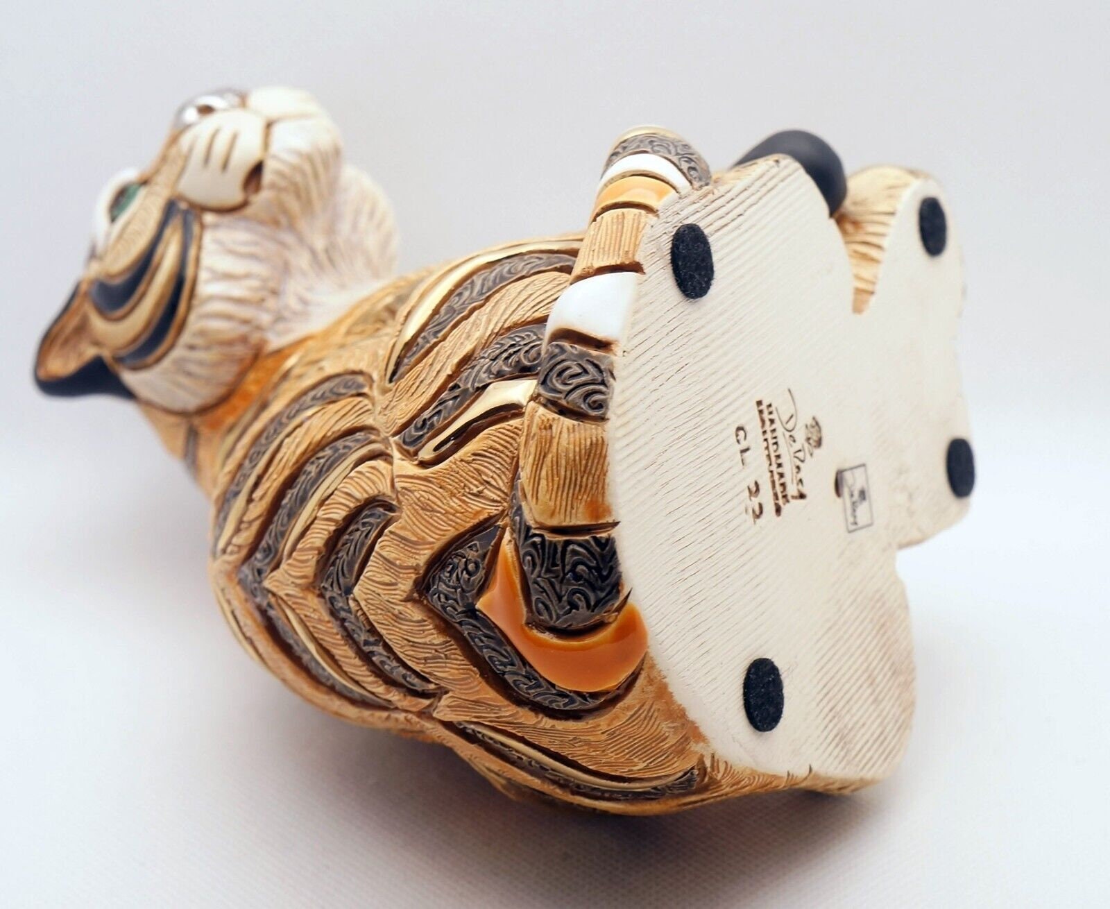 De Rosa Rinconada Figurine Sculpture Gorgeous Large Tiger Big Cat With ...