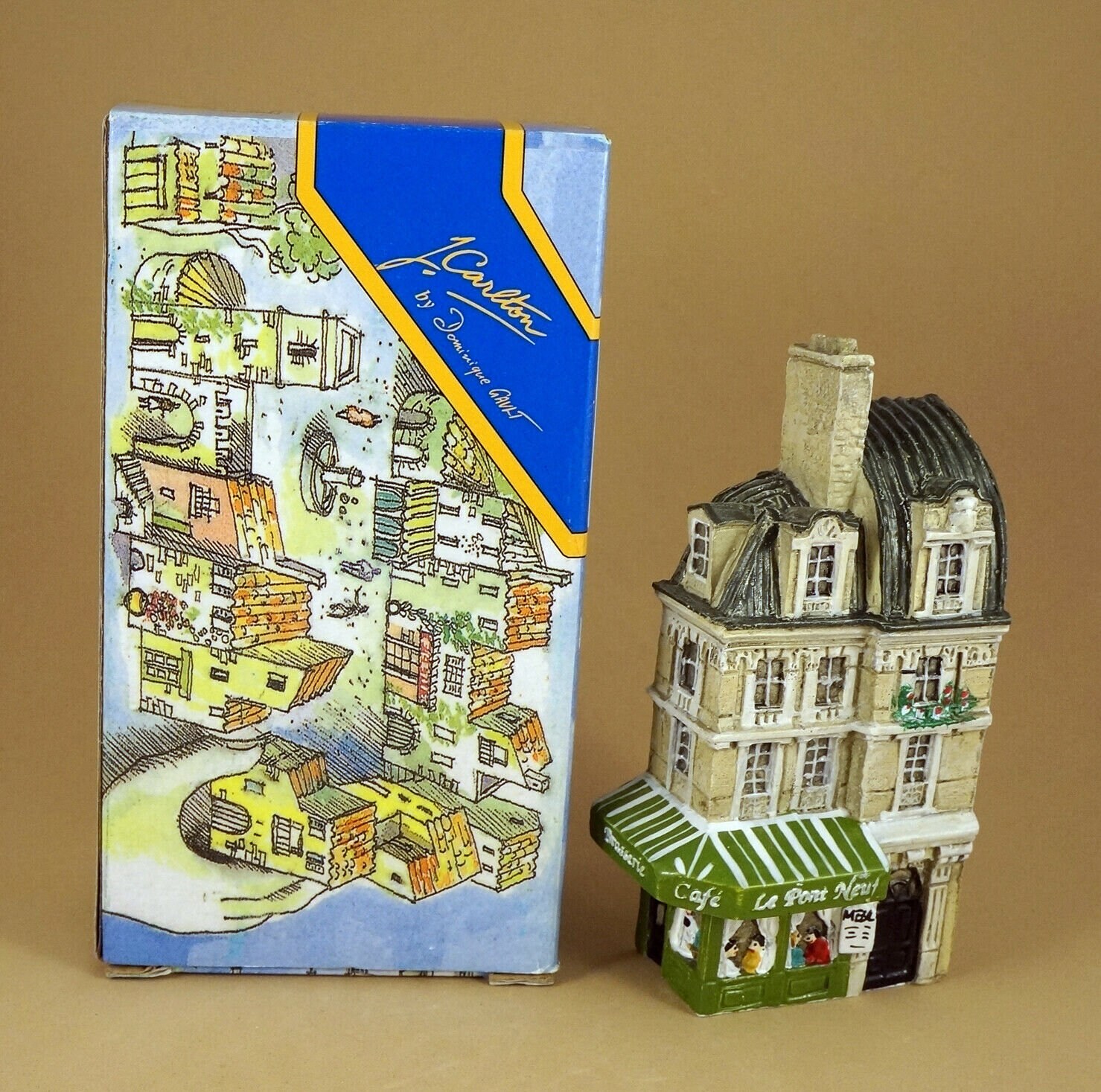 J Carlton Gault French Miniature Brasserie Le Pont Neuf Paris - Etsy