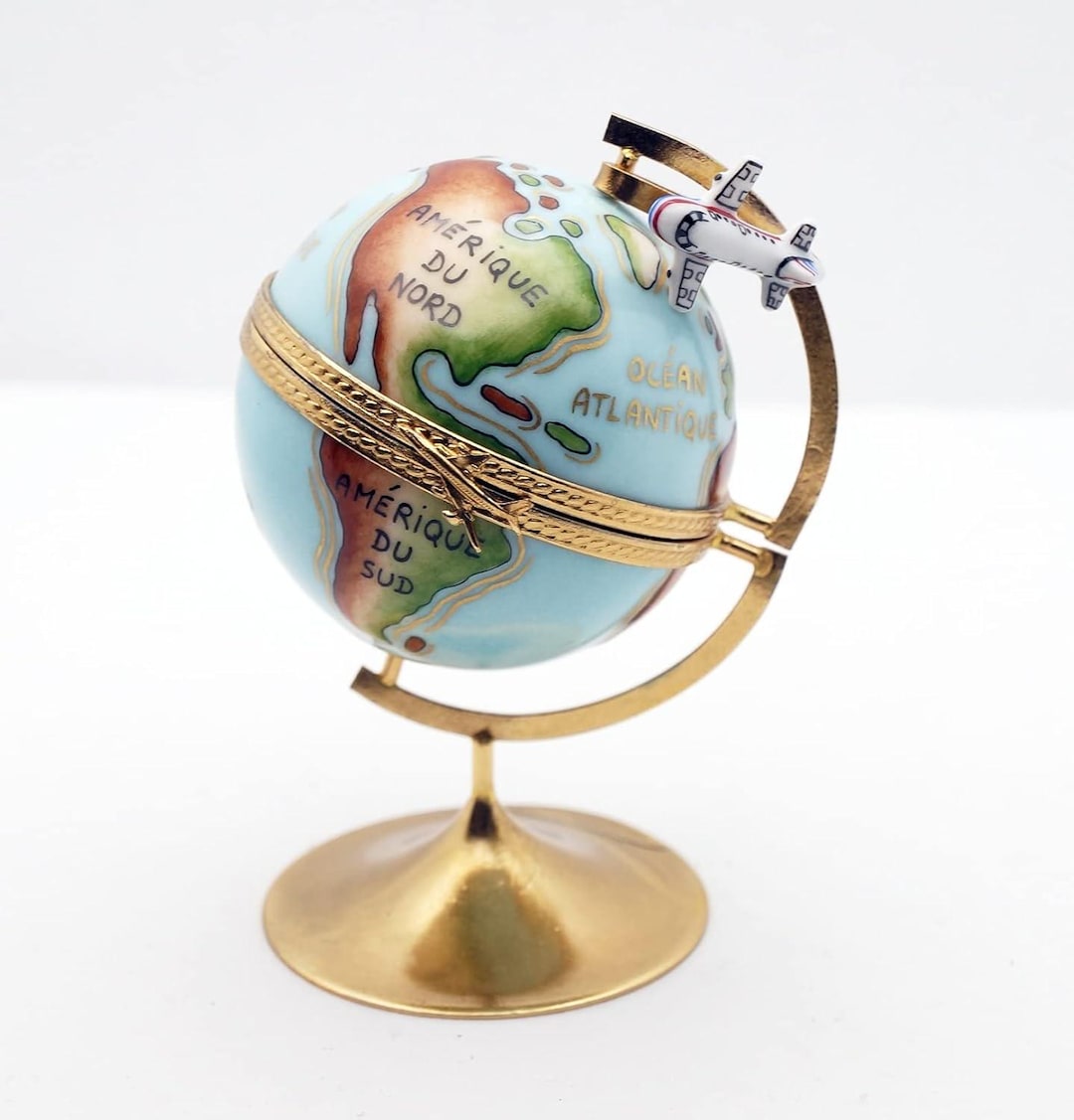 Amazing Globe With Detailed World Map and a Miniature Removable ...