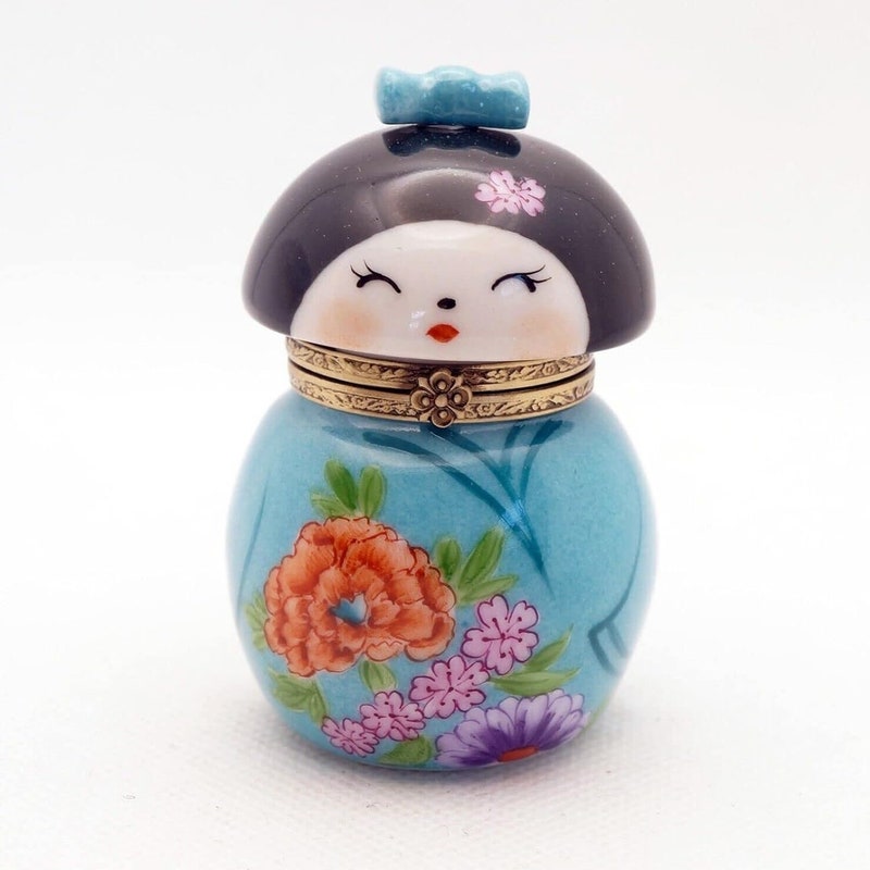 Japanese Kokeshi Box - Etsy
