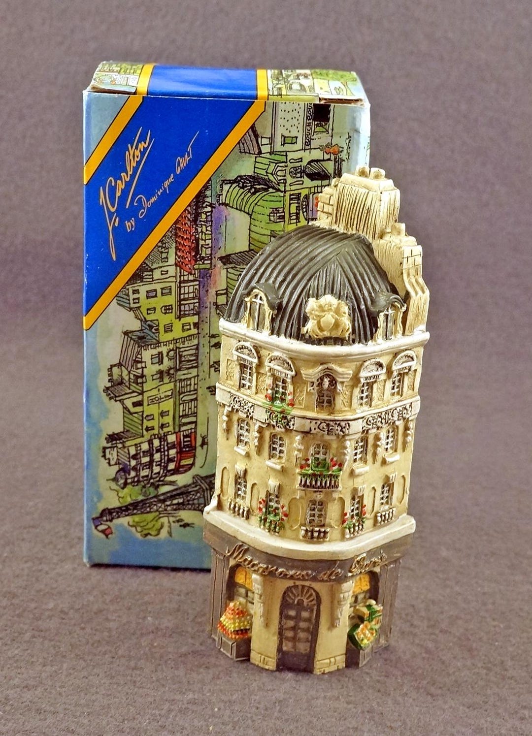 J Carlton Dominique Gault French Miniature Macarons De Paris Building ...