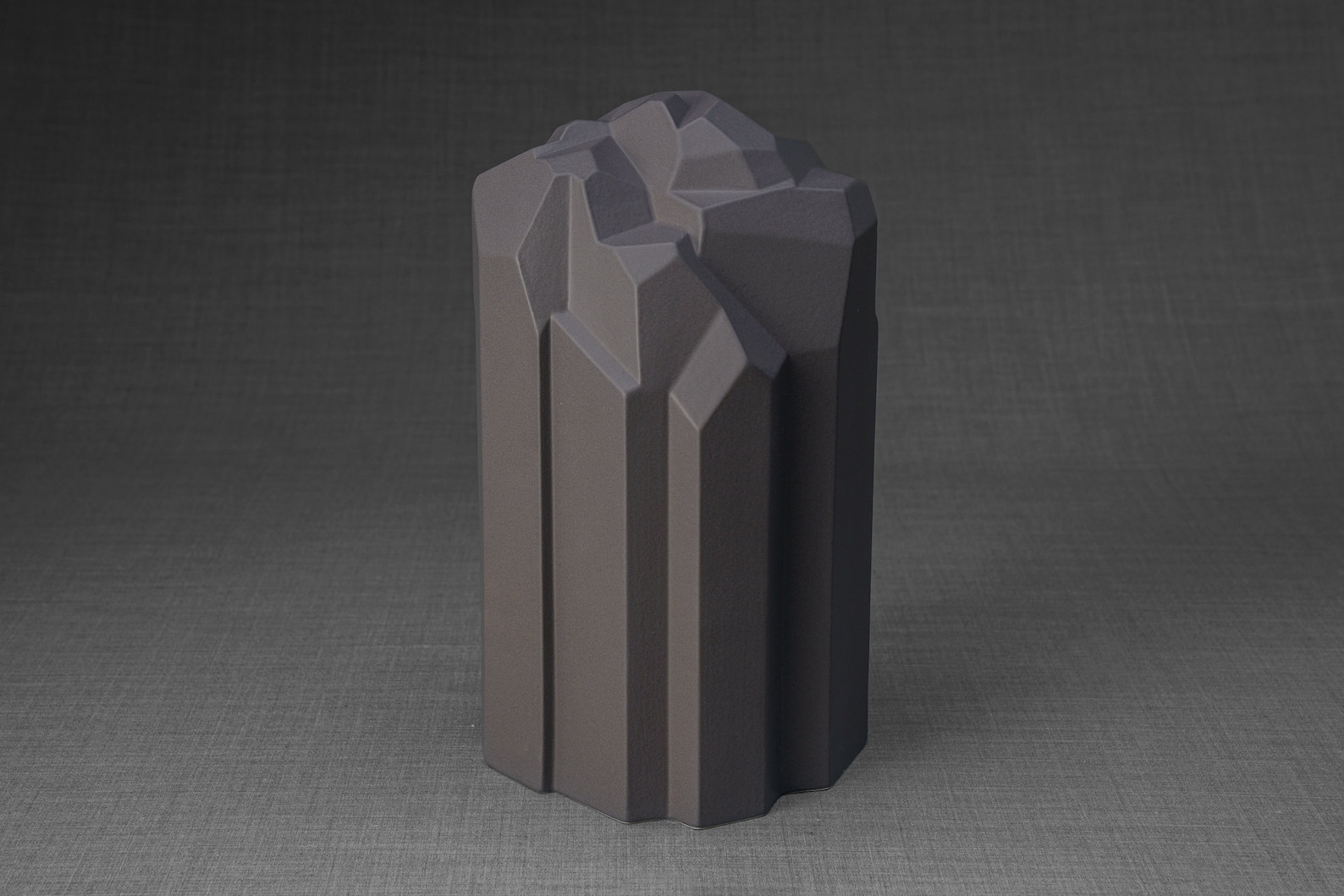 Cremation Candle Urn for Ashes Heart - Large | Grey Matte | Ceramic Urn ...