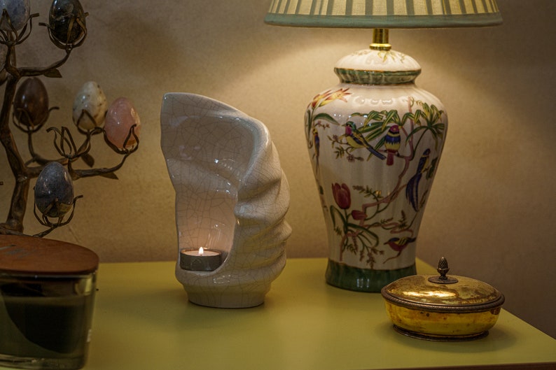 Keepsake Urn for Ashes "light" - Small Urn | Craquelure | Ceramic - Etsy