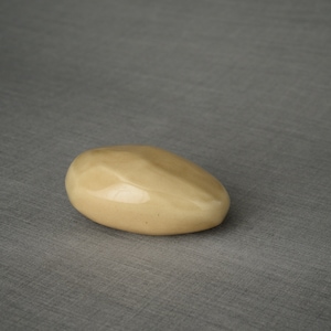 Memorial Keepsake Urn for Ashes Stone - Small Urn | Light Sand ...