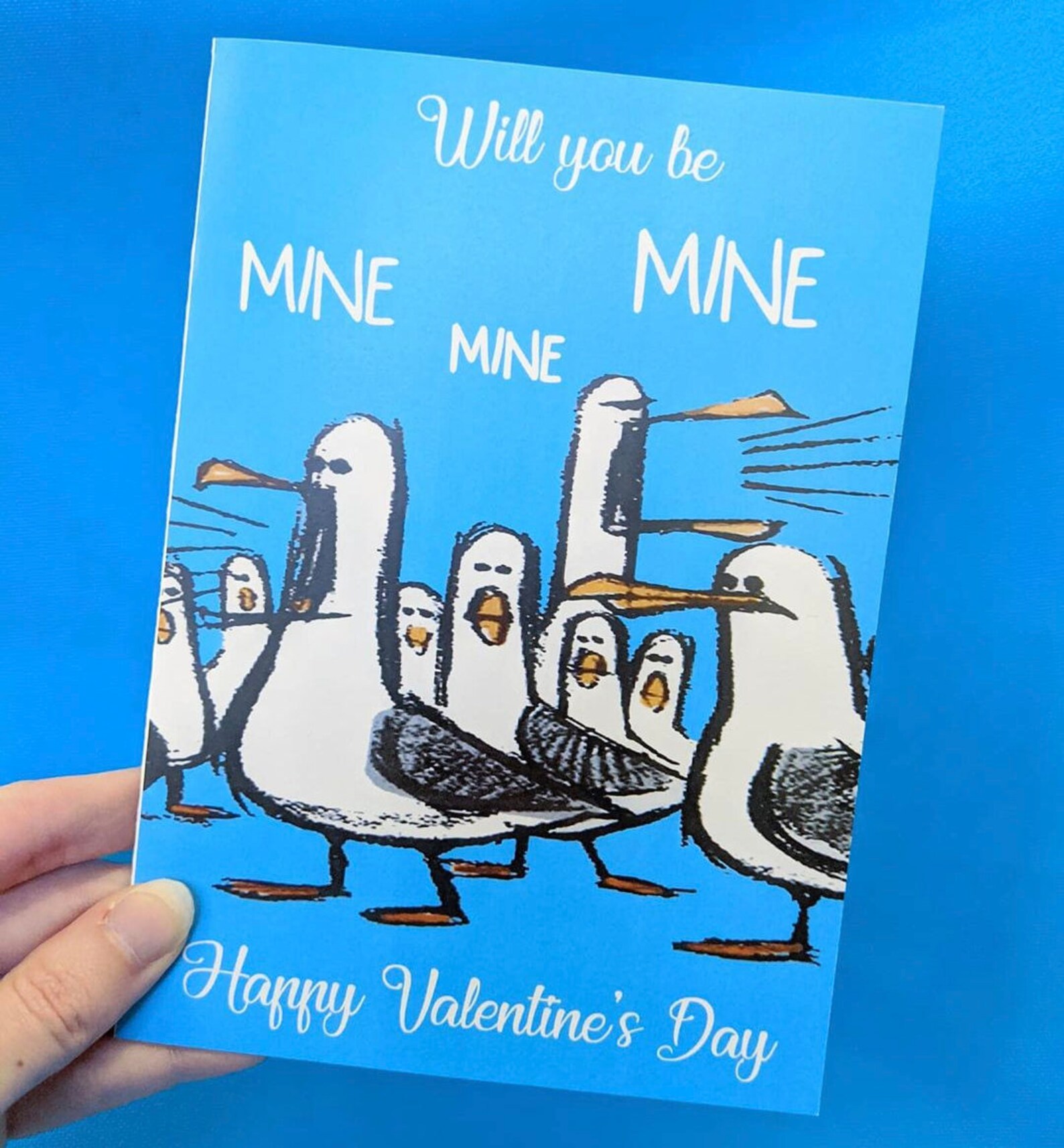 Finding Nemo Mine Mine Mine Valentine's Day Card, Finding Nemo Seagulls ...