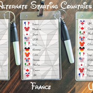 Snack Around the World Passport Lanyard, Kid Friendly Epcot Snacking ...