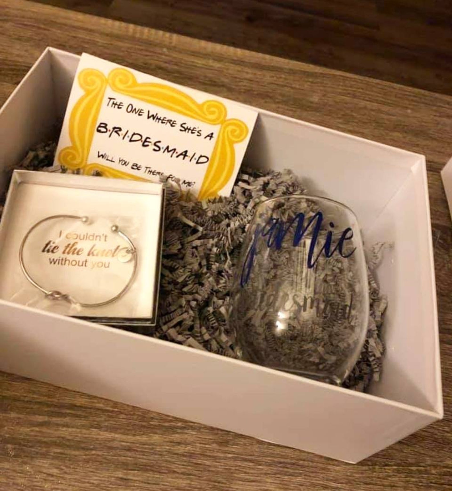 Friends Bridesmaid Proposal Card Friends Bridesmaid Ask Card | Etsy