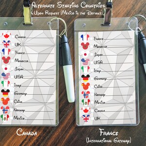 Snack Around the World Passport Lanyard, Kid Friendly Epcot Snacking ...