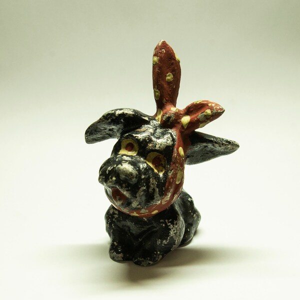 Metal Dog Figurine - Etsy