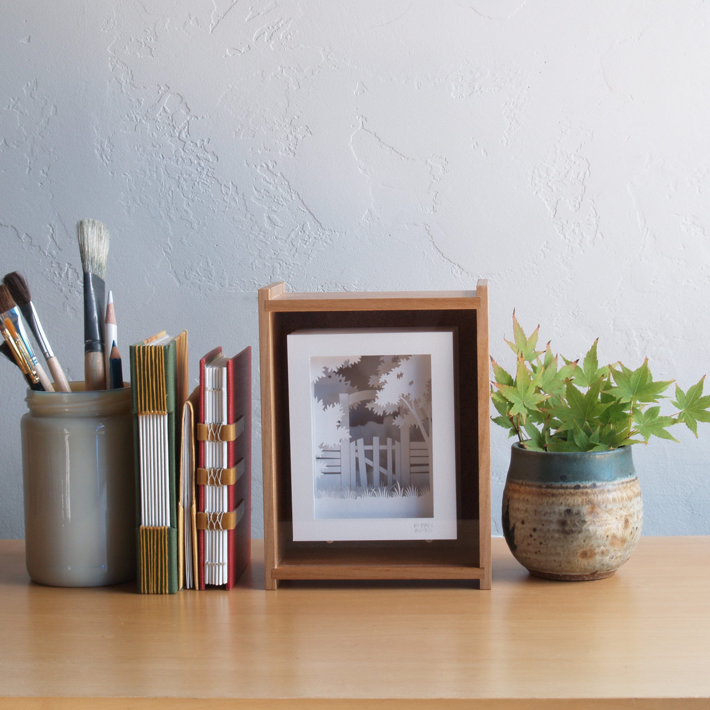 Gate Light Box / Shadow Box - Vertical - Etsy