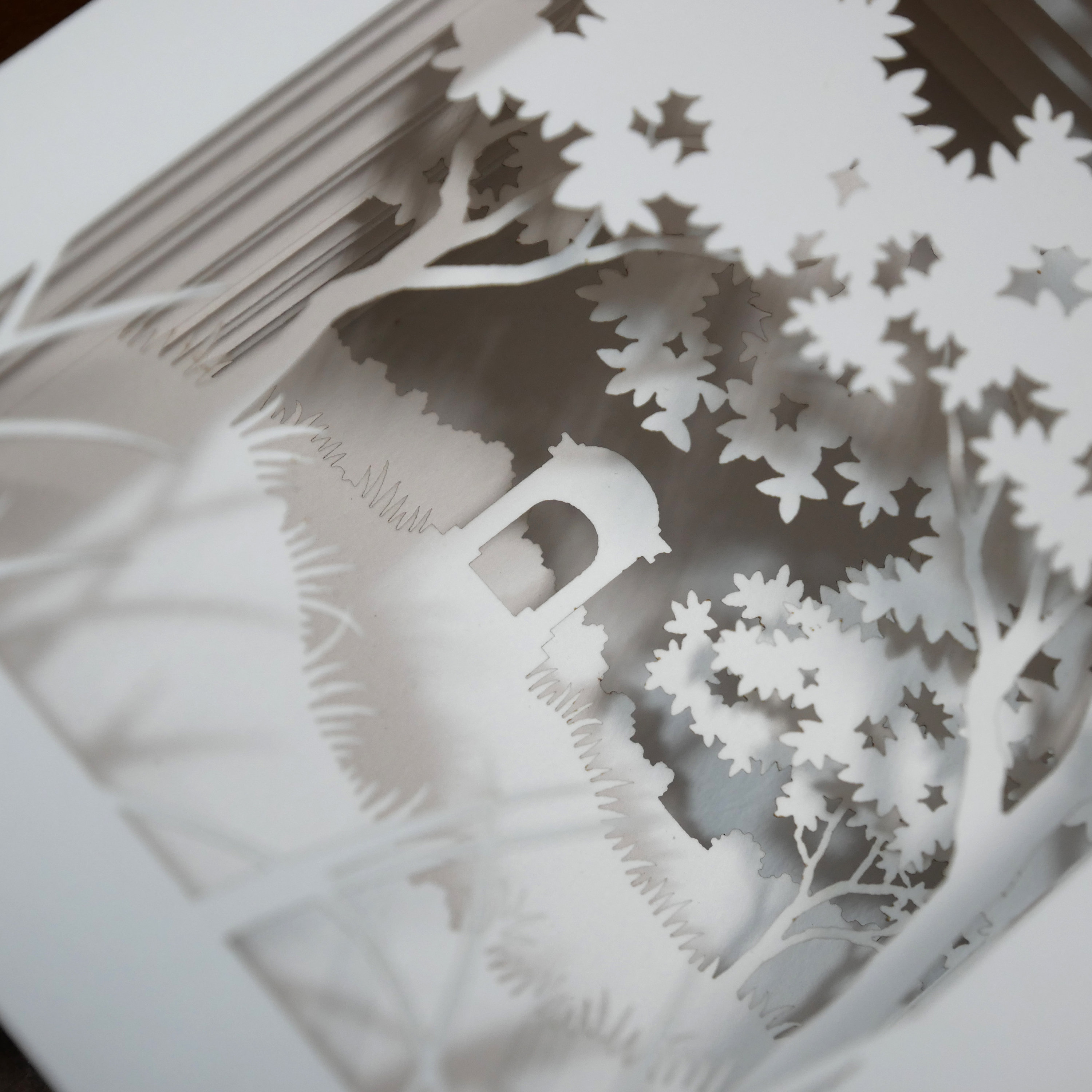 Rotunda blue/green Light Box / Shadow Box - Etsy