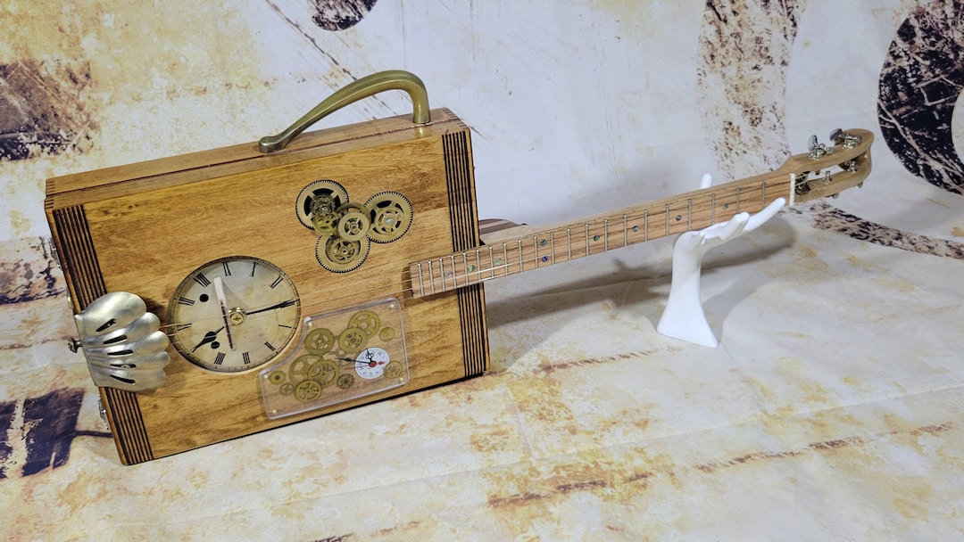 Meet "big Ben Iv" - 4-string Acoustic Box Guitar - Etsy