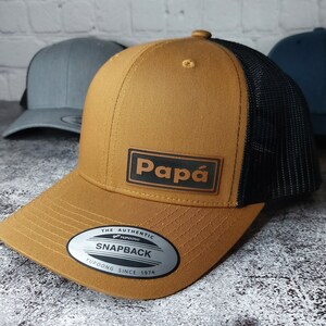 Papá Hat, Custom Papá Sombrero De Camionero Papá, Gorra De Papá, PAPA ...