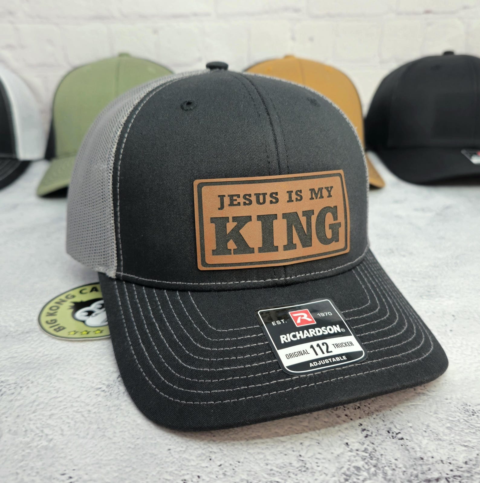 Jesus Hat, Jesus is King Hat, No Kings Christian Gifts, Gifts for ...