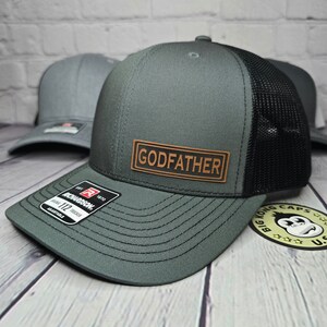 Godfather Hats, Godfather Cap, Custom Godfather Gifts, Customizable ...
