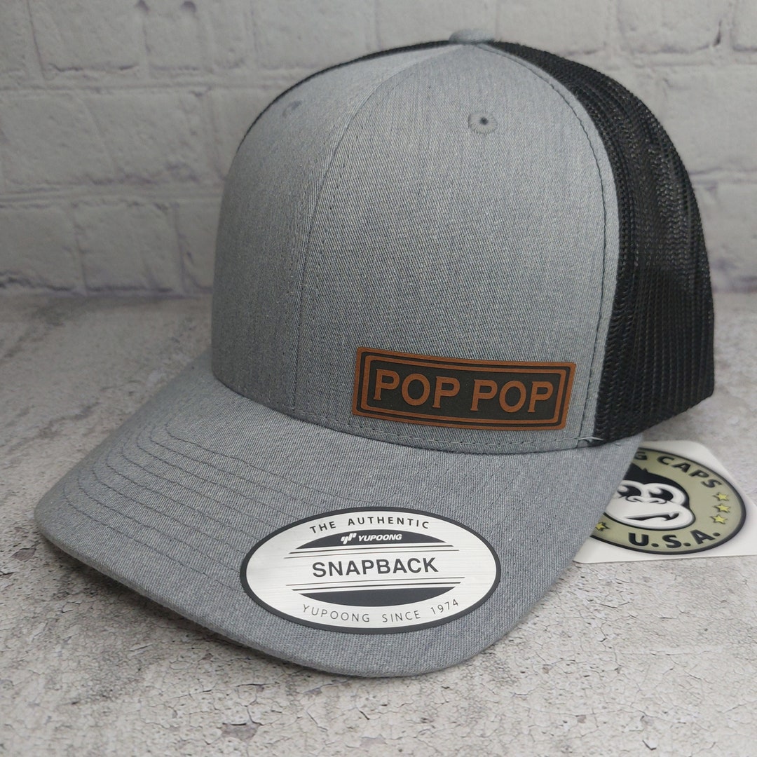 Custom Pop Pop Hat, POPPOP Baseball Cap, Fathers Day Gifts, Pop Pop ...
