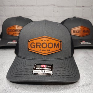 Groom Hats, Custom Wedding Hats, Personalized Groom Hat, Custom Best ...