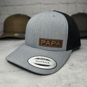 PAPA Hat, Papa Trucker Cap, Custom Gifts for Papa, New Papa Pregnancy ...