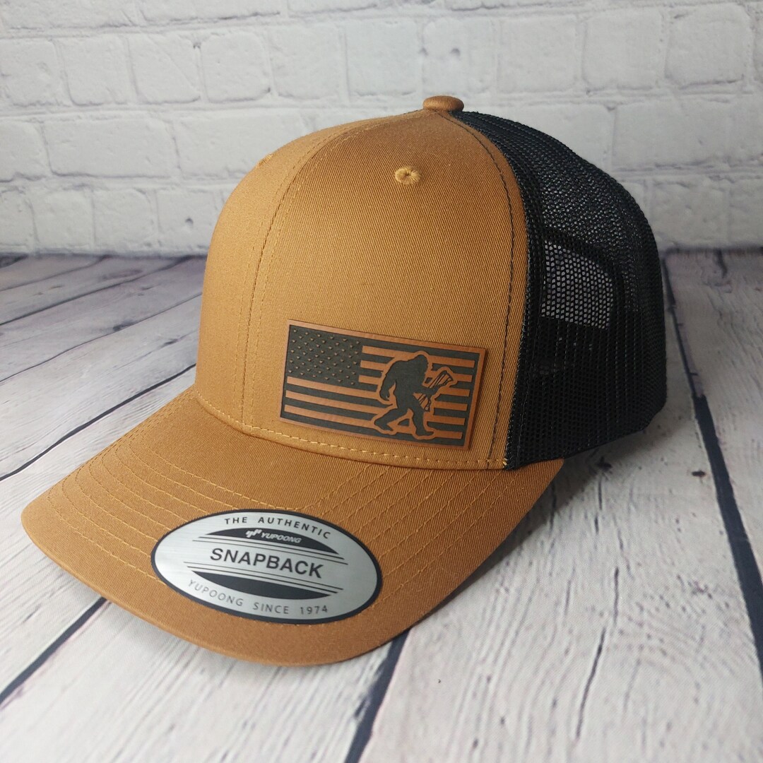 Bigfoot Dad Hat, Bigfoot Compound Bow Archery Hunter Hat, Bigfoot Bow ...