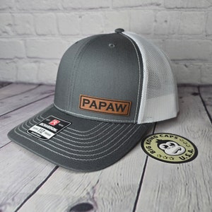 PAPAW Hat, PAPAW Cap, Papaw Gifts, Custom Papaw Gifts, Richardson 112 Hat, Gifts for Papaw ...