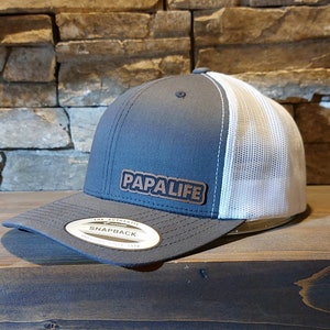 Papa Life Hat, Papa Life Trucker Hat, Papa Gift, Dad Hat, Dad Gifts ...