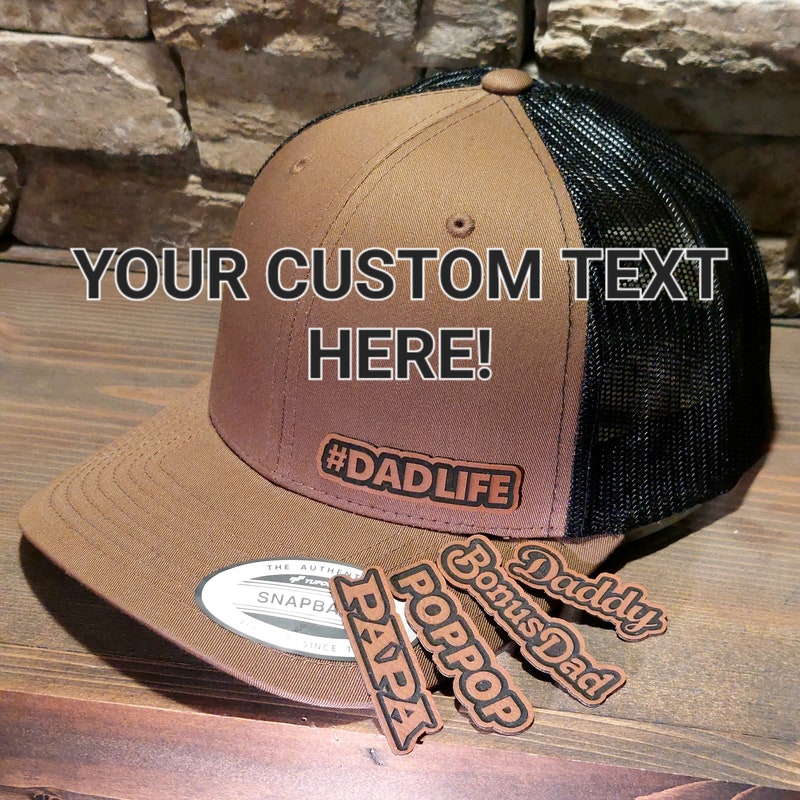 Name on Back of Hat - Etsy