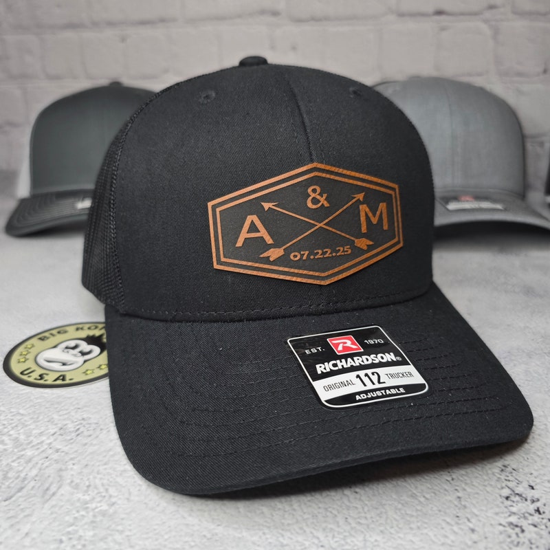 Hat With Initials - Etsy