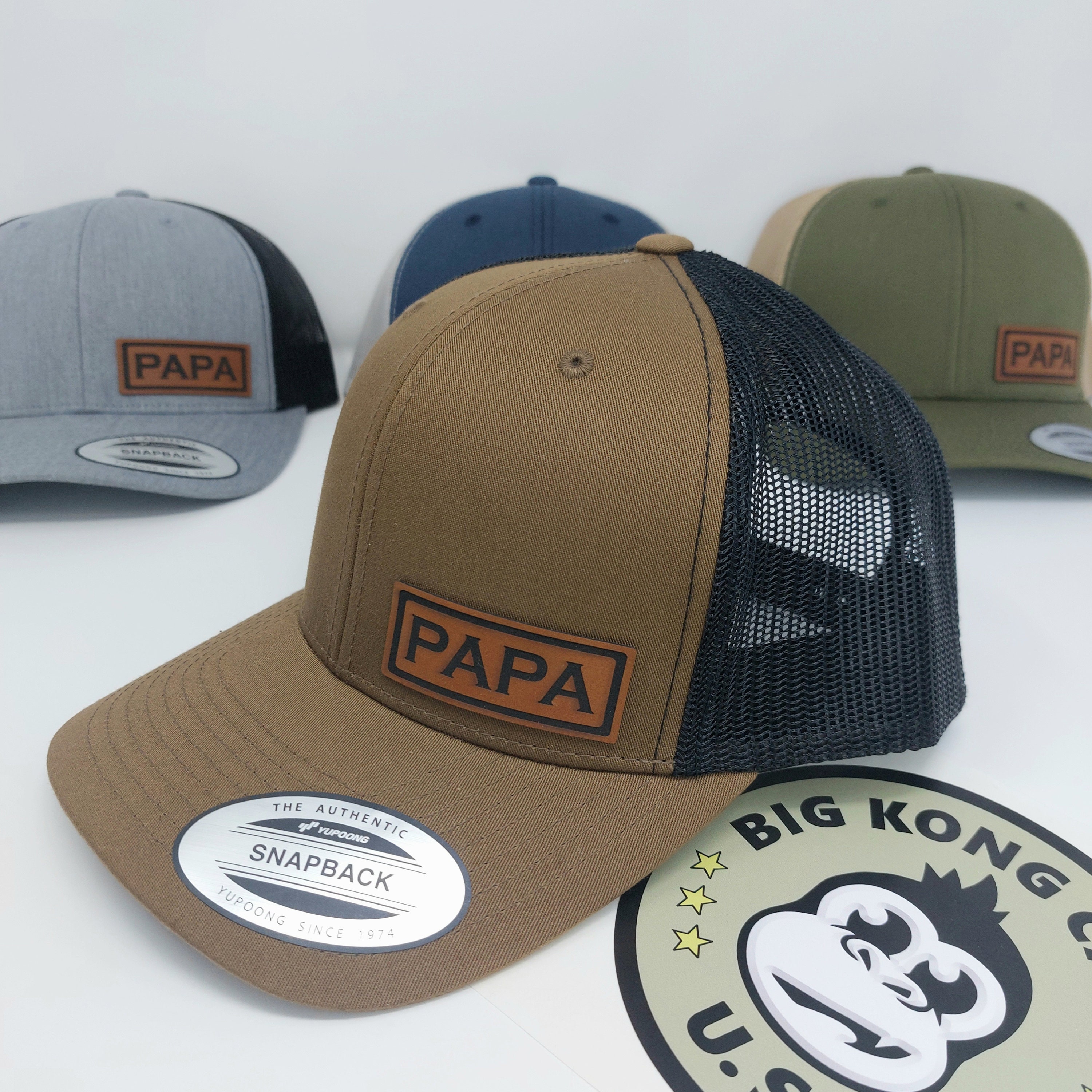 PAPA HAT, Custom Papa Cap, Fathers Day Gifts, Birthday Gift, New PAPA ...