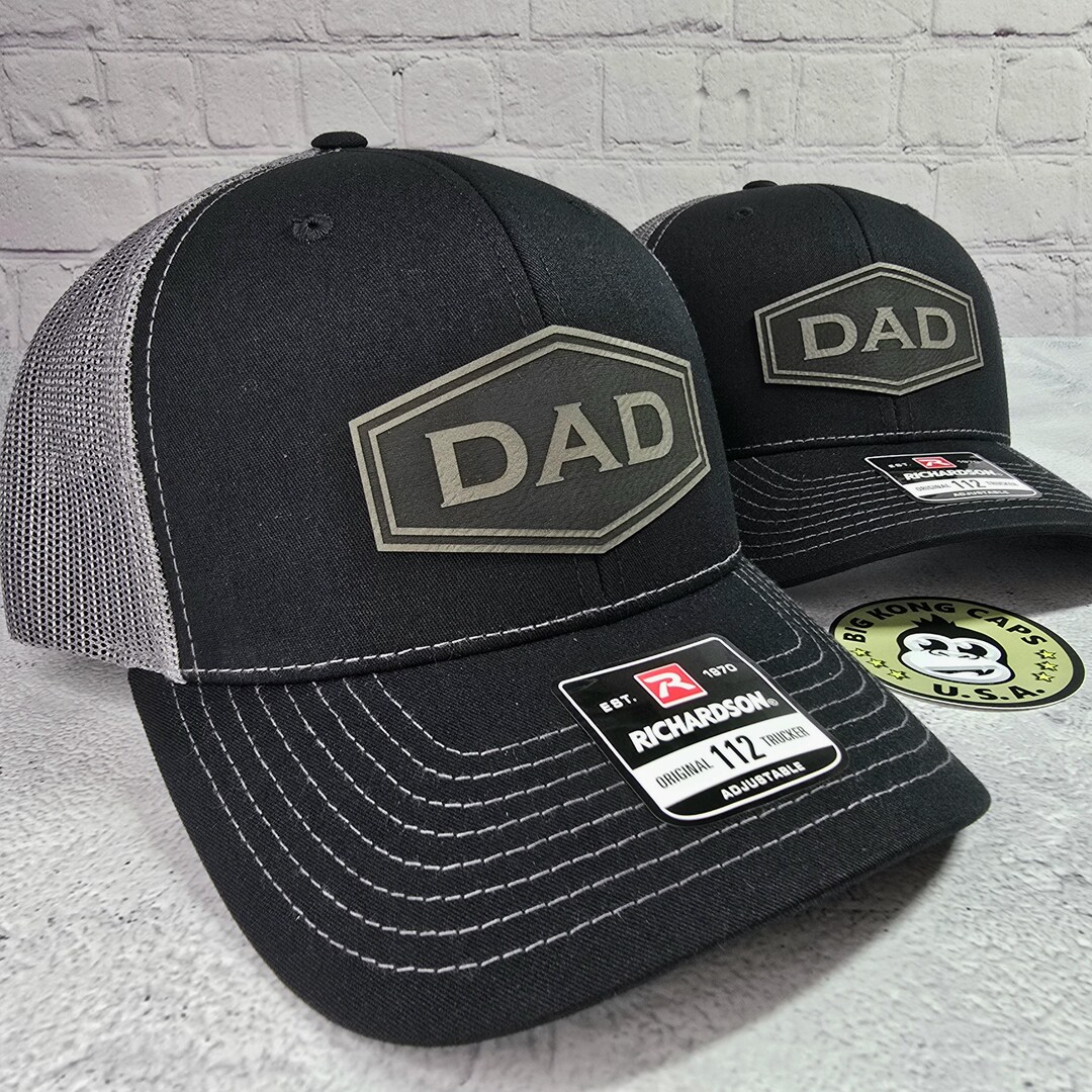 Custom Dad Cap, DAD Richardson 112 Trucker Hat, Daddy Birthday Gifts ...