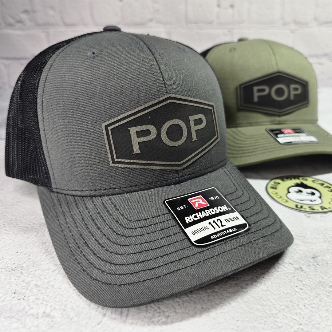 POP Hats, Custom Pop Caps, Custom Text Pop Hat, Personalized Pop Gifts ...