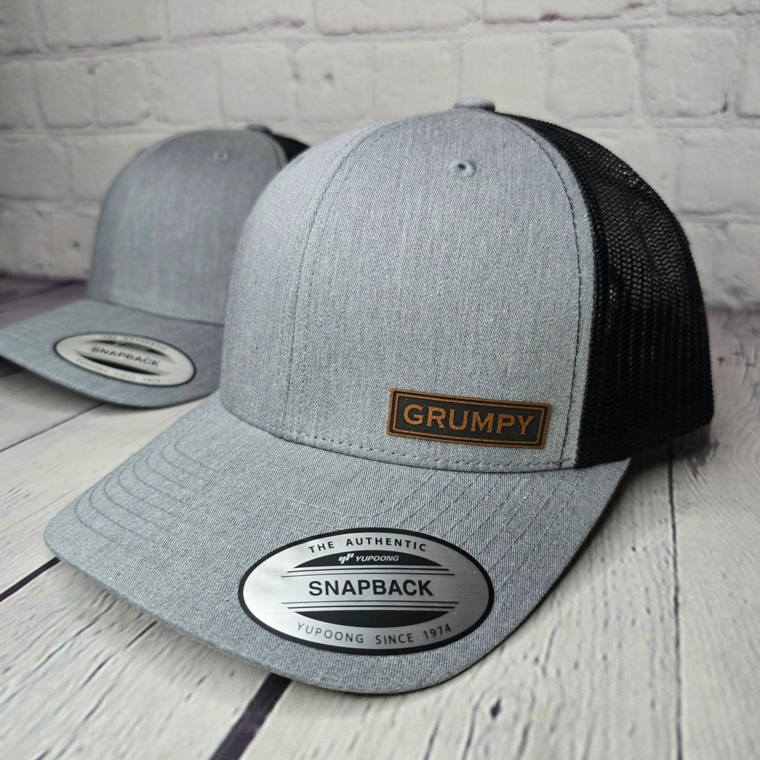 GRUMPY Hat, Grumpy Baseball Cap, Custom Grandpa Gifts, New Grandpa ...