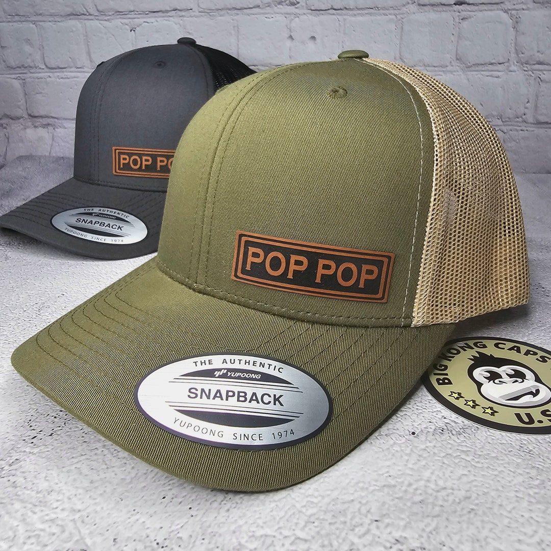 POP POP Hat, POPPOP Baseball Cap, Pop Pop Fathers Day Gift, Pregnancy ...