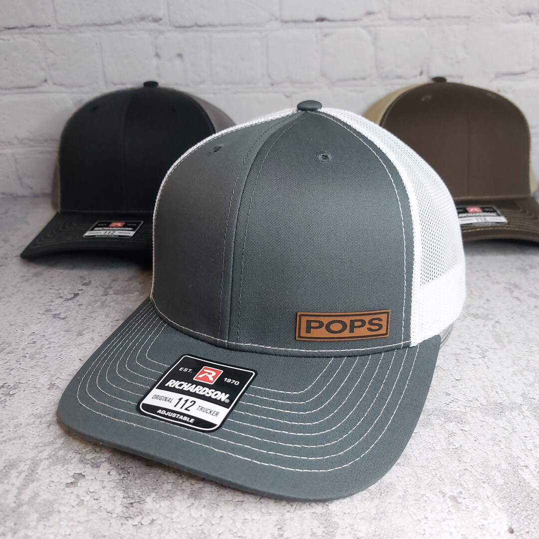 Pops Hat, Pops Patch Cap, Pops Richardson 112 Snapback Trucker Hat ...