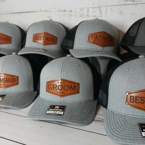 Groom Hats, Custom Wedding Hats, Personalized Groom Hat, Custom Best ...