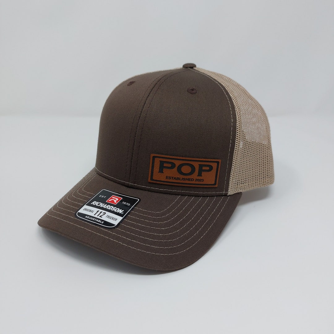 POP Hat, Pop Cap Established 2023, or Custom Year 2022, 2020, Etc ...
