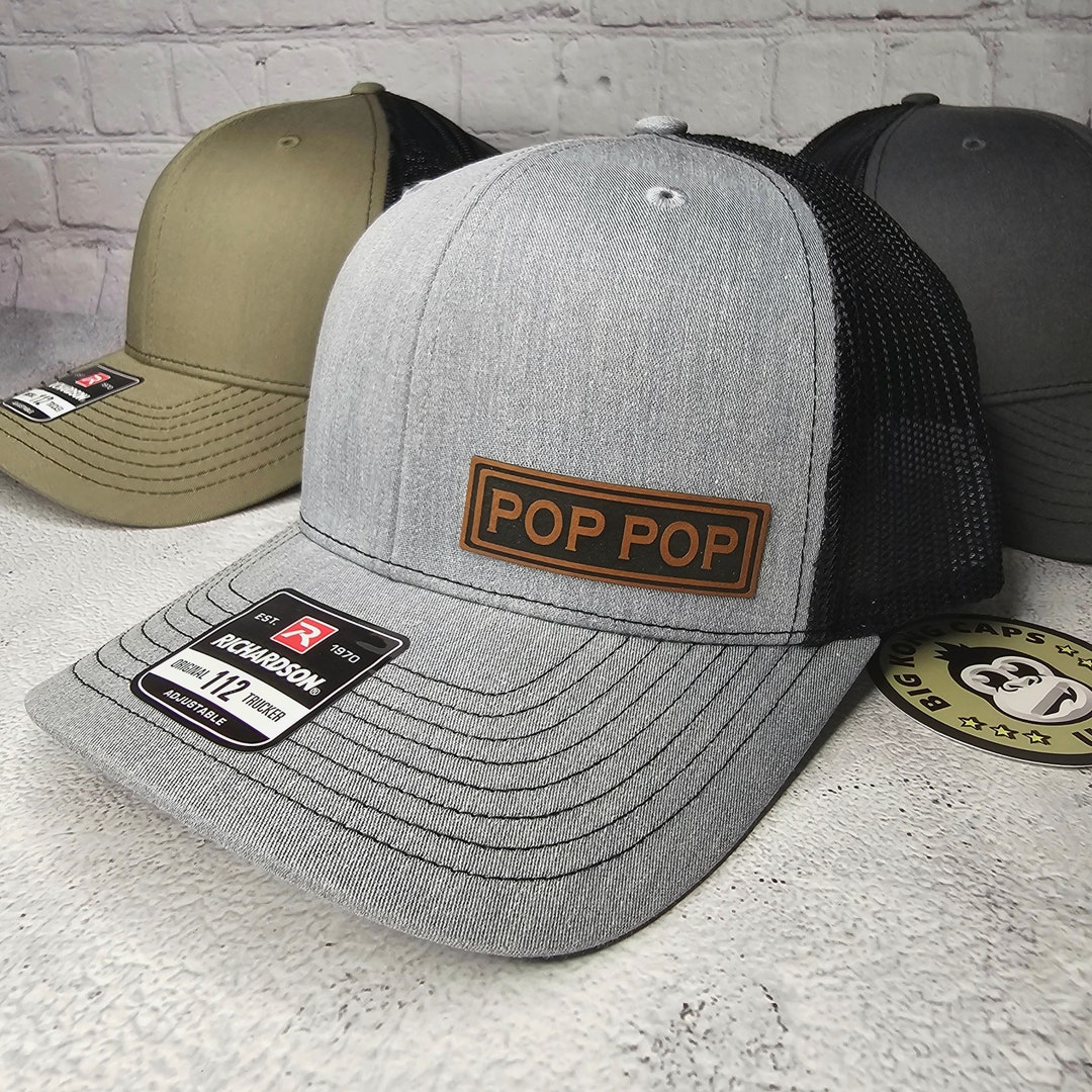 POP POP Hat, Richardson 112 Pop Pop Baseball Cap, Pop Pop Gifts, New ...