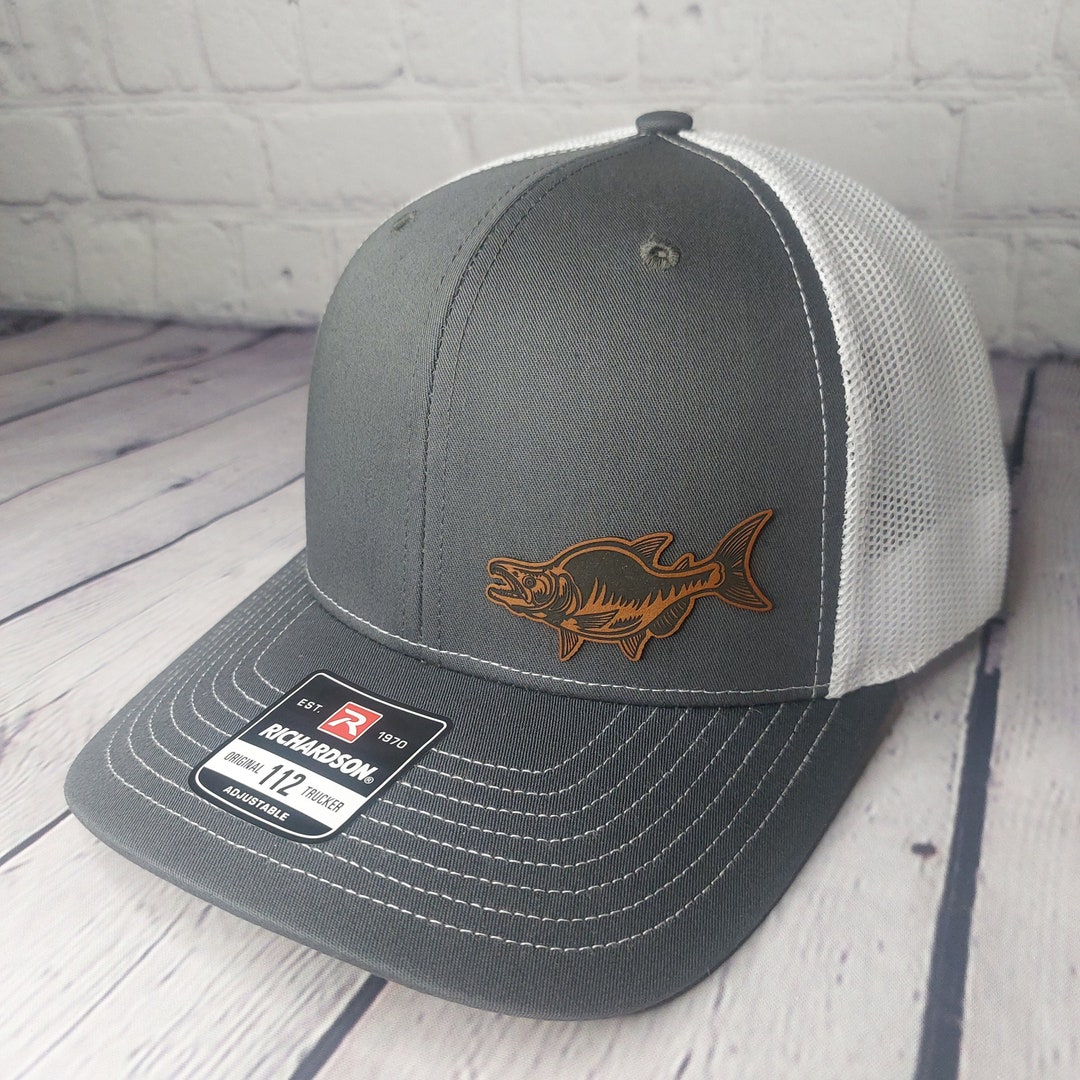 Salmon Fishing Hat, Salmon Season Hat, Salmon Charter Gifts, Richardson ...