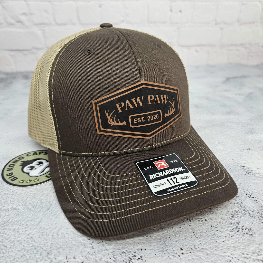 Custom Paw Paw Hat, Pawpaw Baseball Cap, Personalized Est Year Custom ...