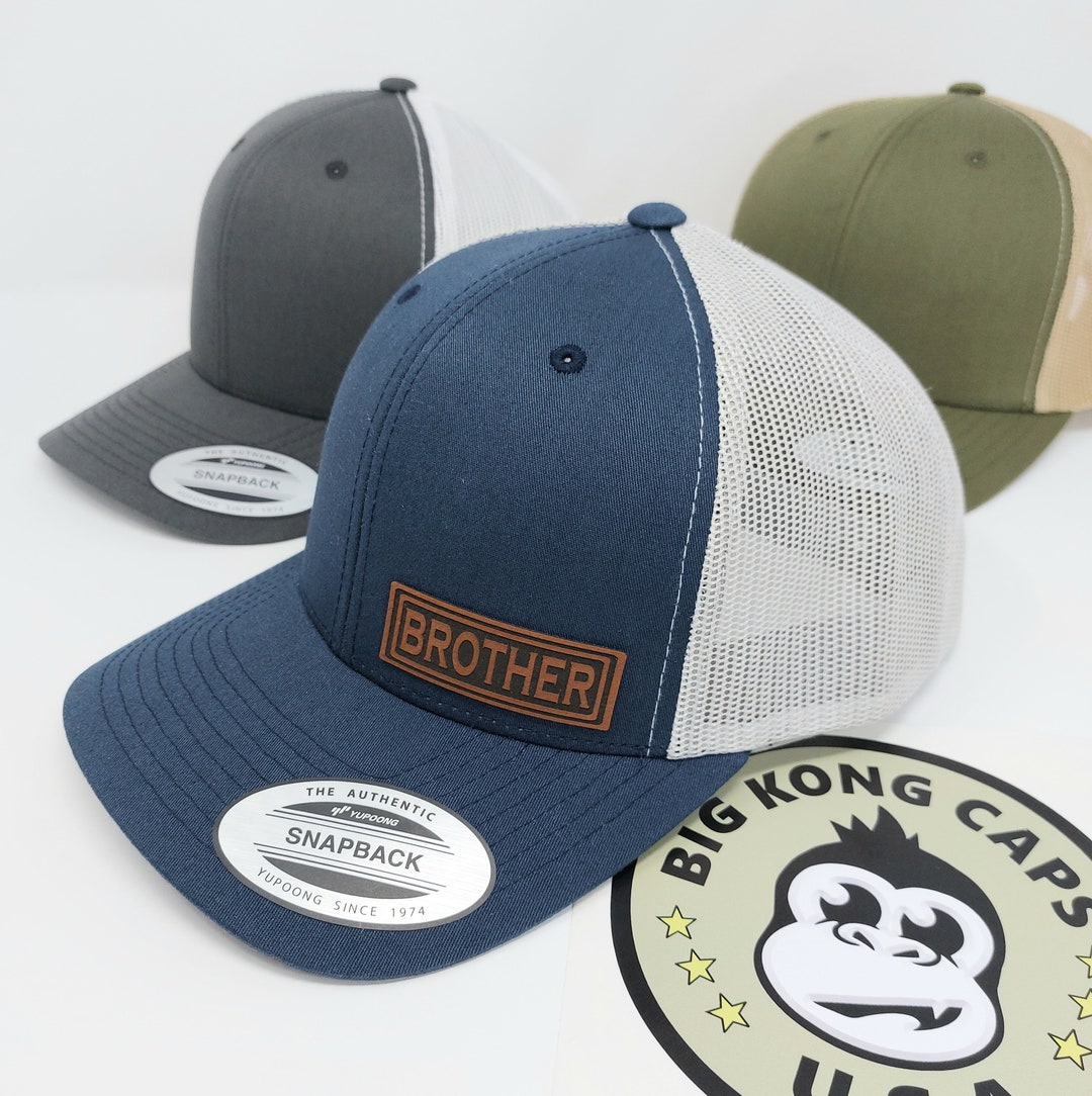 Brother Hat, Custom Brother Cap, Brother Birthday Gift, Personalized ...