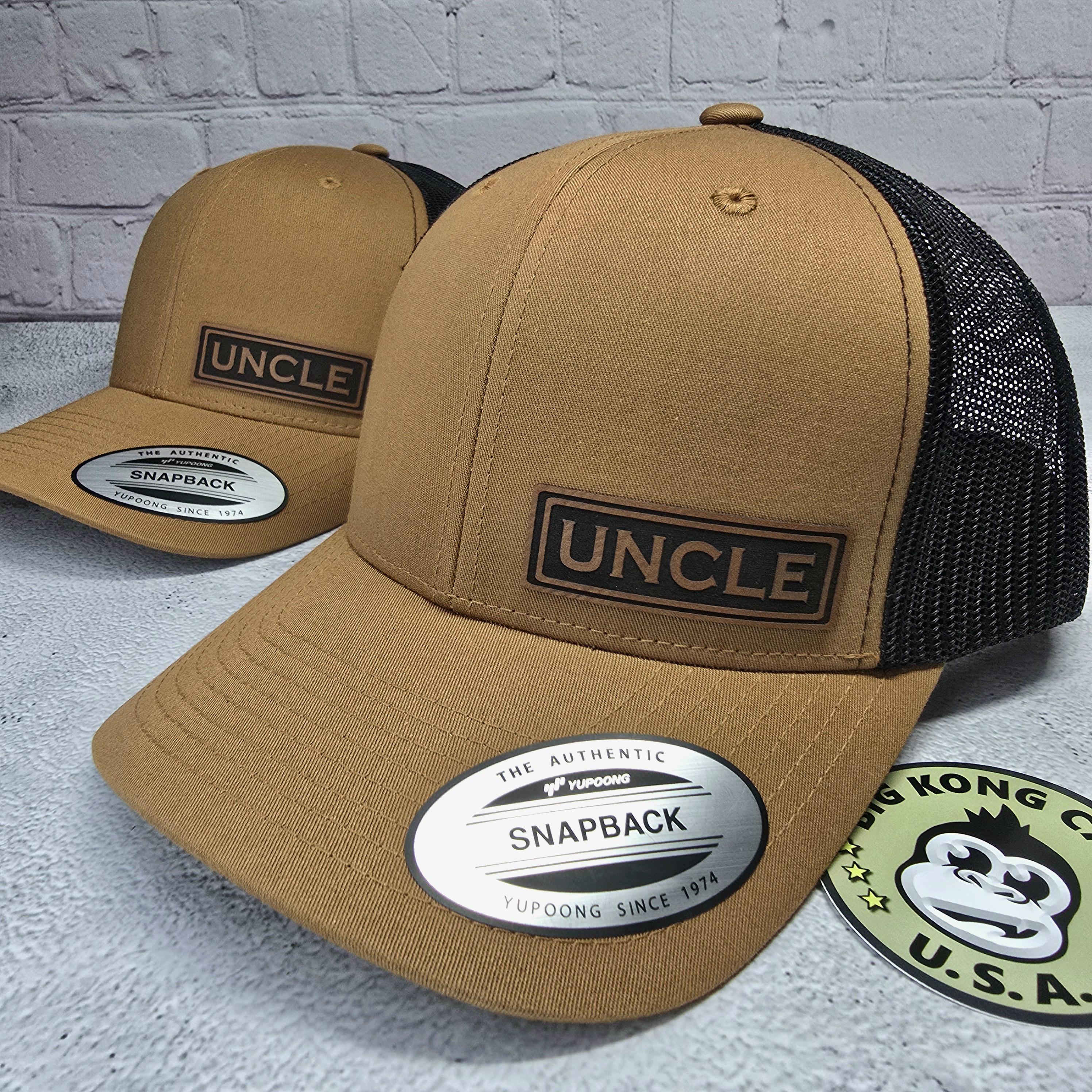 Uncle Hat, Uncle Patch Cap, Uncle Birthday Gifts, Personalized Gifts ...