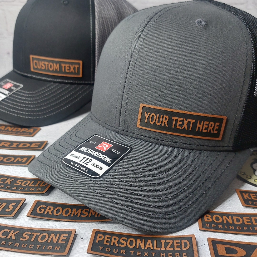 Custom Text Hat, Personalized Text, Company Business Caps, Customized ...