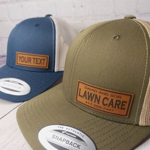 Custom Text Hats, Custom Logo Business Hats, Customizable Name Gifts ...