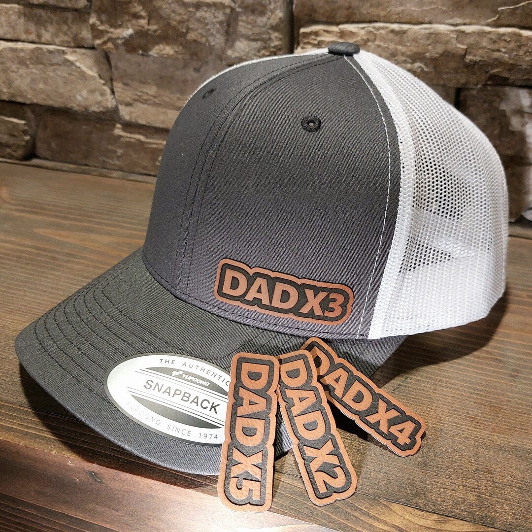 DAD HAT, Custom Dad Cap, Dad Squared X2, X3, X4, Customizable Dad ...