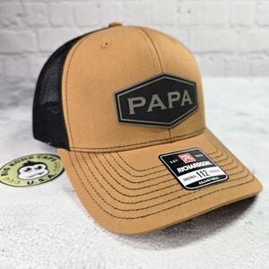 PAPA HAT, Custom Papa Hats, Customizable Gifts for Papa, Best Papa ...